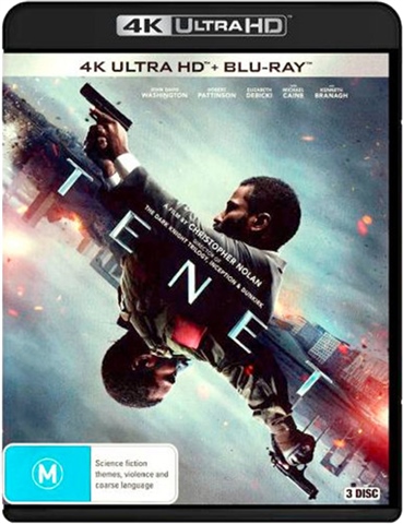 Tenet (M) 2020 4K UHD + BR (3 Disc) - CeX (AU): - Buy, Sell, Donate